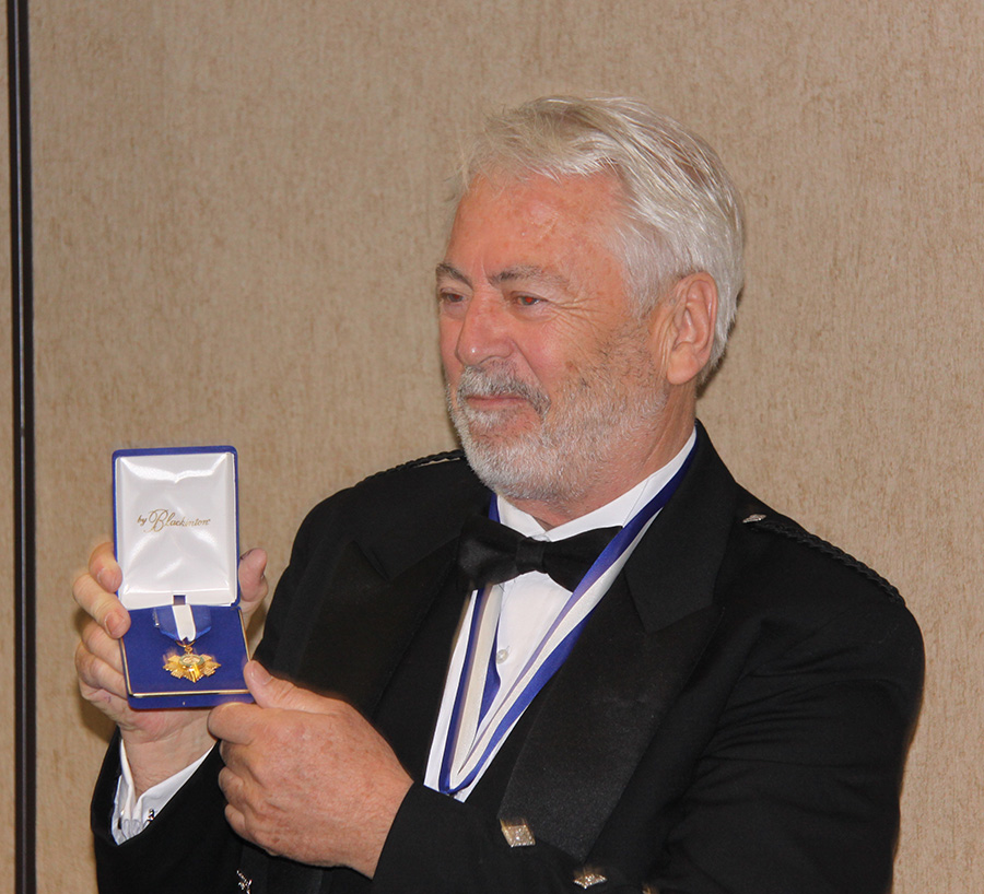 Order of the Golden Bow for outstanding service in Clan MacInnes